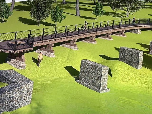 Pedestrian Bridge Project Goes Out For Bid In Newtown Twp. | Newtown ...