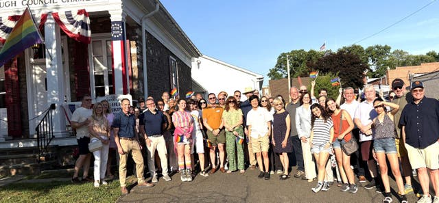 Newtown Welcomes Pride Month With Flag Raising At Borough Hall ...
