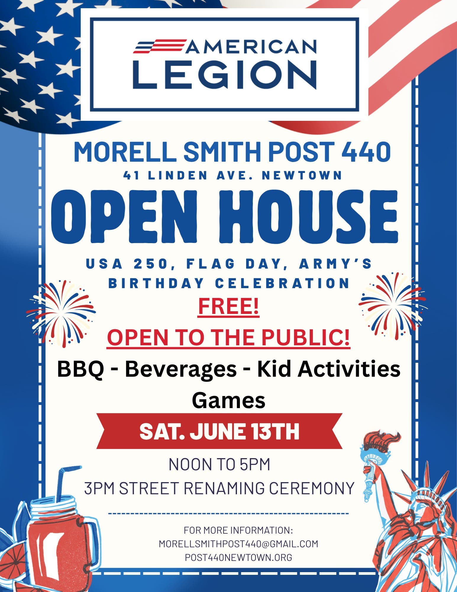 Street Renaming, Open House Saturday At Newtown American Legion ...