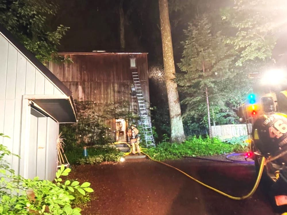 Lightning Strike Sparks Roof Fire In Solebury Township | New Hope, PA Patch