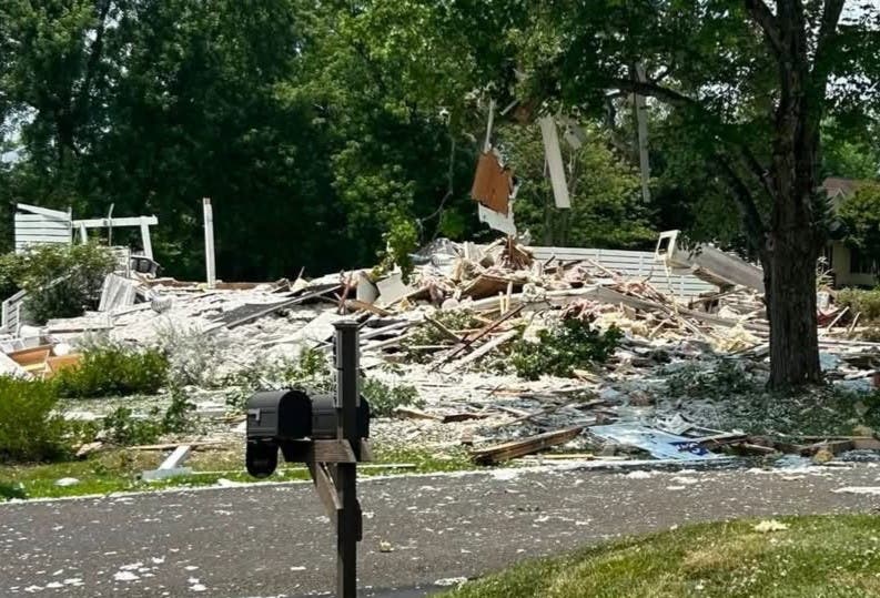 Explosion Destroys House In Upper Bucks County | Doylestown, PA Patch