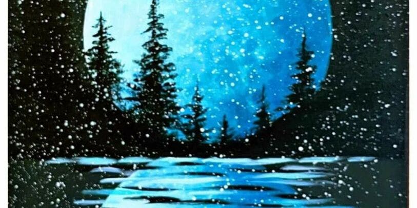Jun 8 | Full Moon Rising - Painting Class | Providence, RI Patch