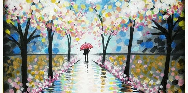Apr 2 | April Showers - Painting Class | Providence, RI Patch