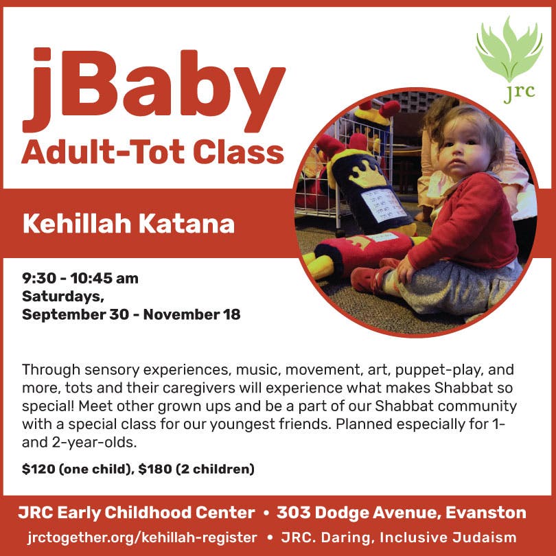 Oct 21 | jBaby Adult-Tot Class at JRC | Evanston, IL Patch