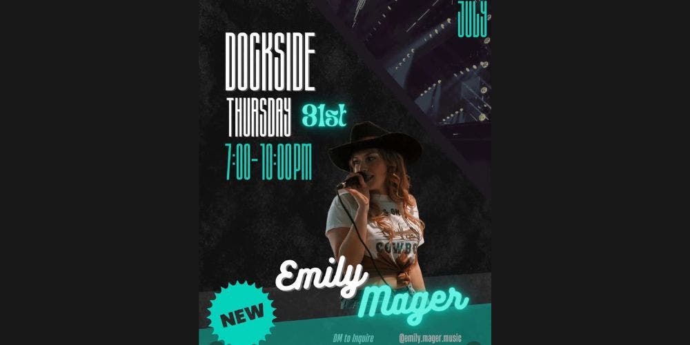 Jul 31 | Emily Mager at Dockside! | New Haven, CT Patch