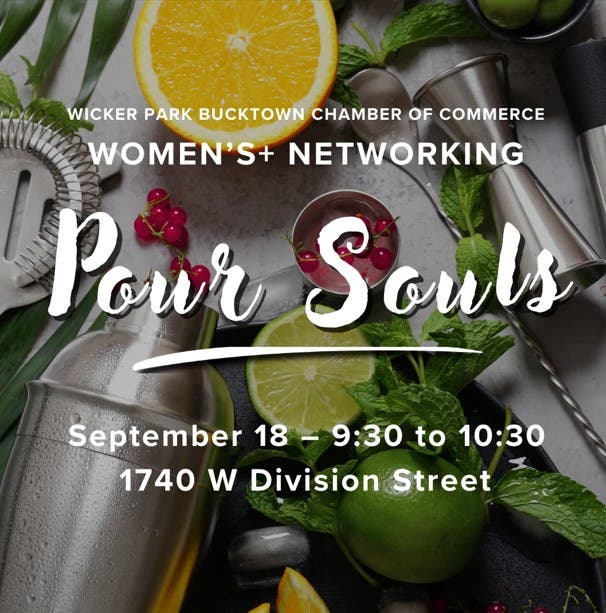 Sep 18 | WPB Women’s+ Networking at Pour Souls | Chicago, IL Patch