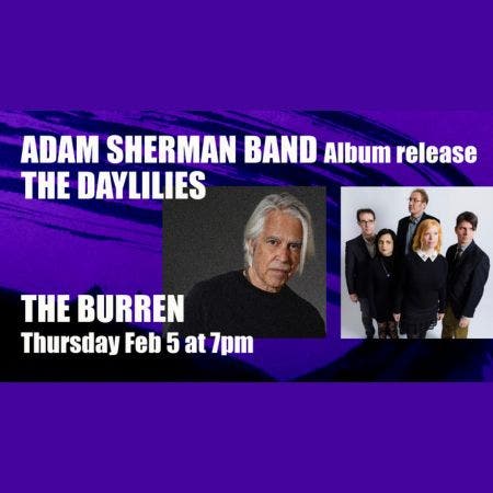 Feb 5 | Adam Sherman Album Release w/The Daylilies | Somerville, MA Patch