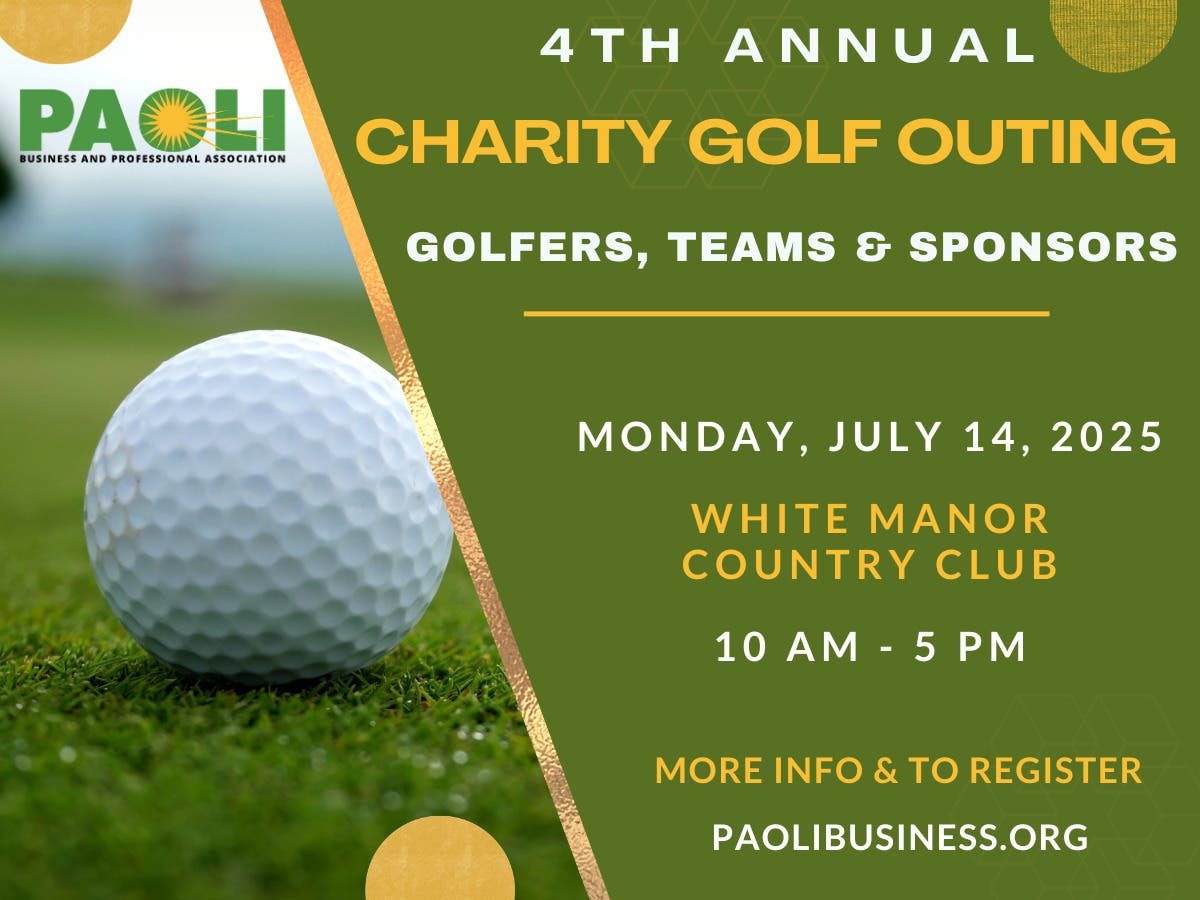 Jul 14 | 4th Annual Charity Golf Event, Supporting Paoli Hospital ...