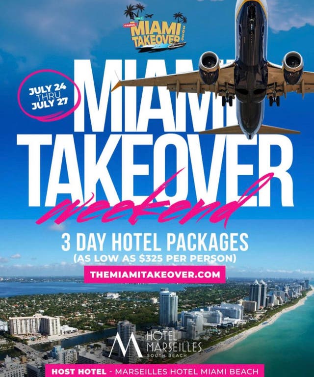Jul 24 | The Miami Takeover is Returning to Miami Beach July 24-27 ...
