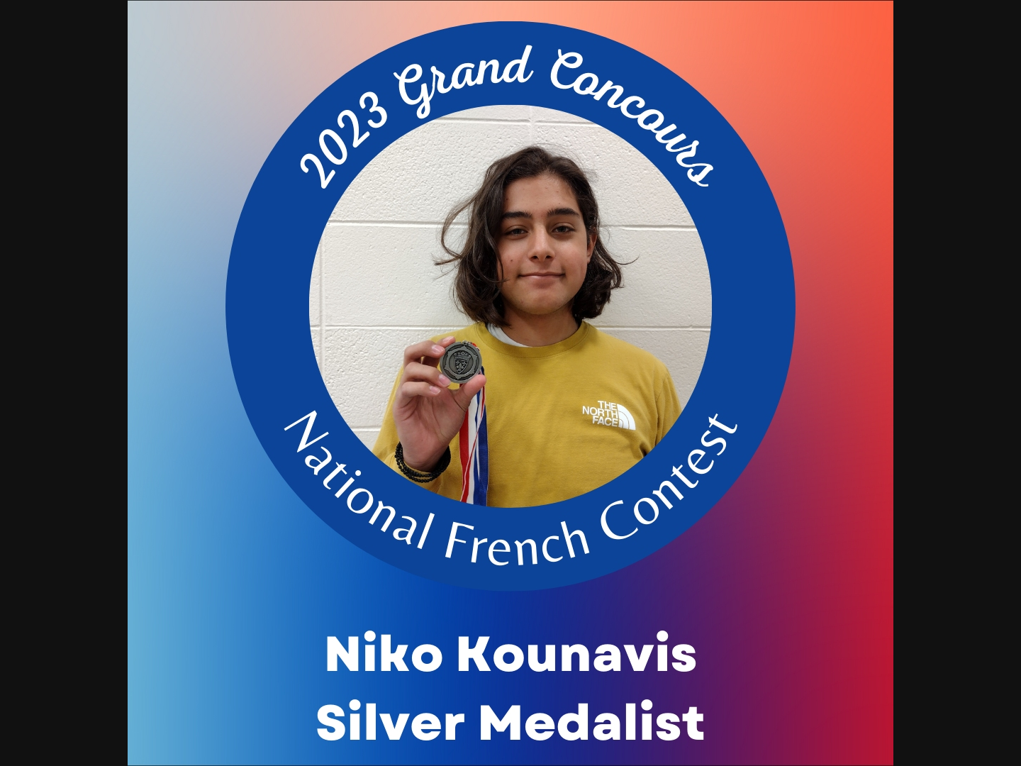 Three Chargers medal on National French Exam | Palos, IL Patch