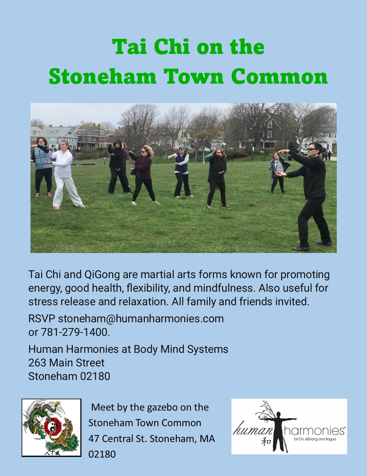 Jun 23 | Tai Chi on the Common | Stoneham, MA Patch