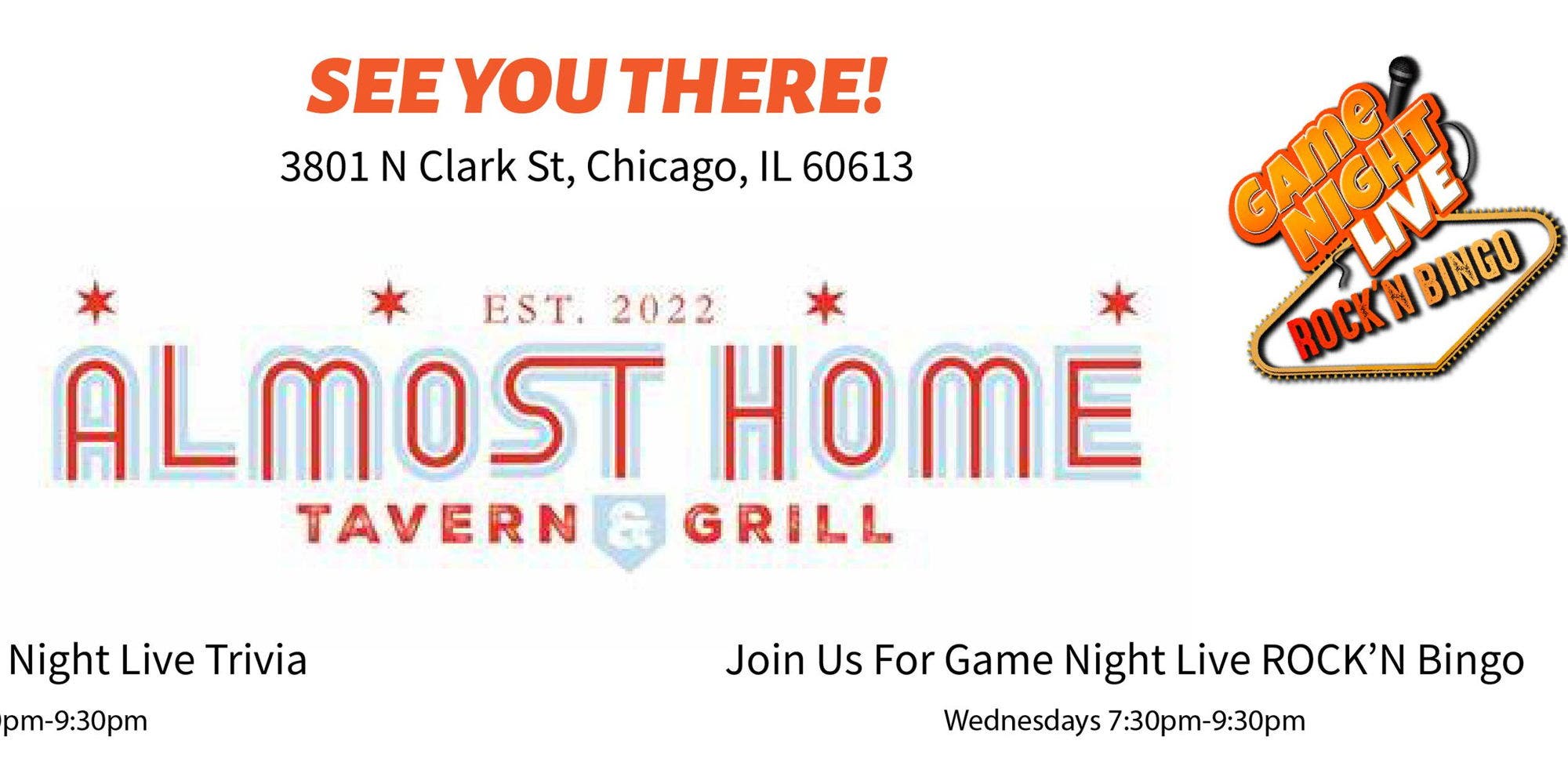 Jun 19 | Game Night Live R0CK'N Bingo at Almost Home | Chicago, IL Patch