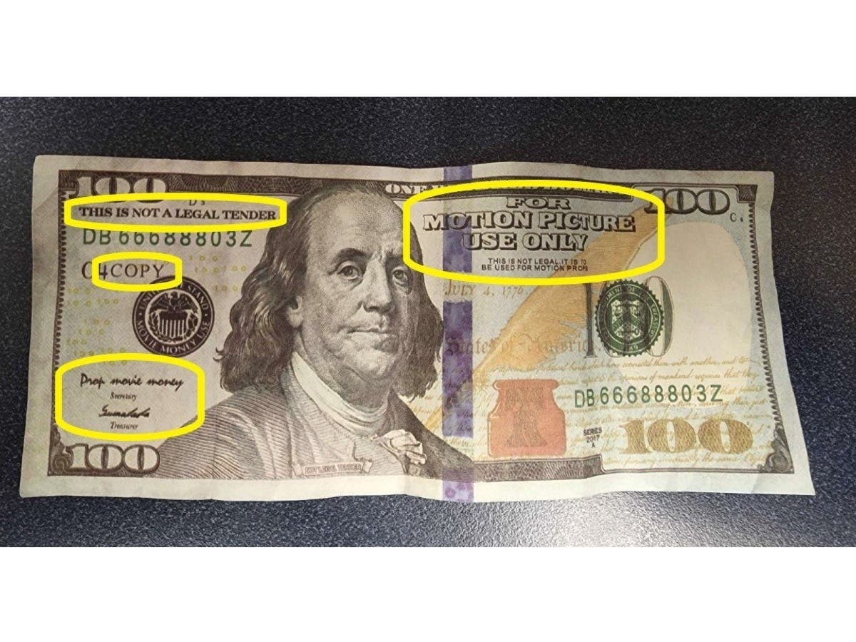 Fake $100 Bills Circulating In Kennesaw, Police Say | Kennesaw, GA Patch