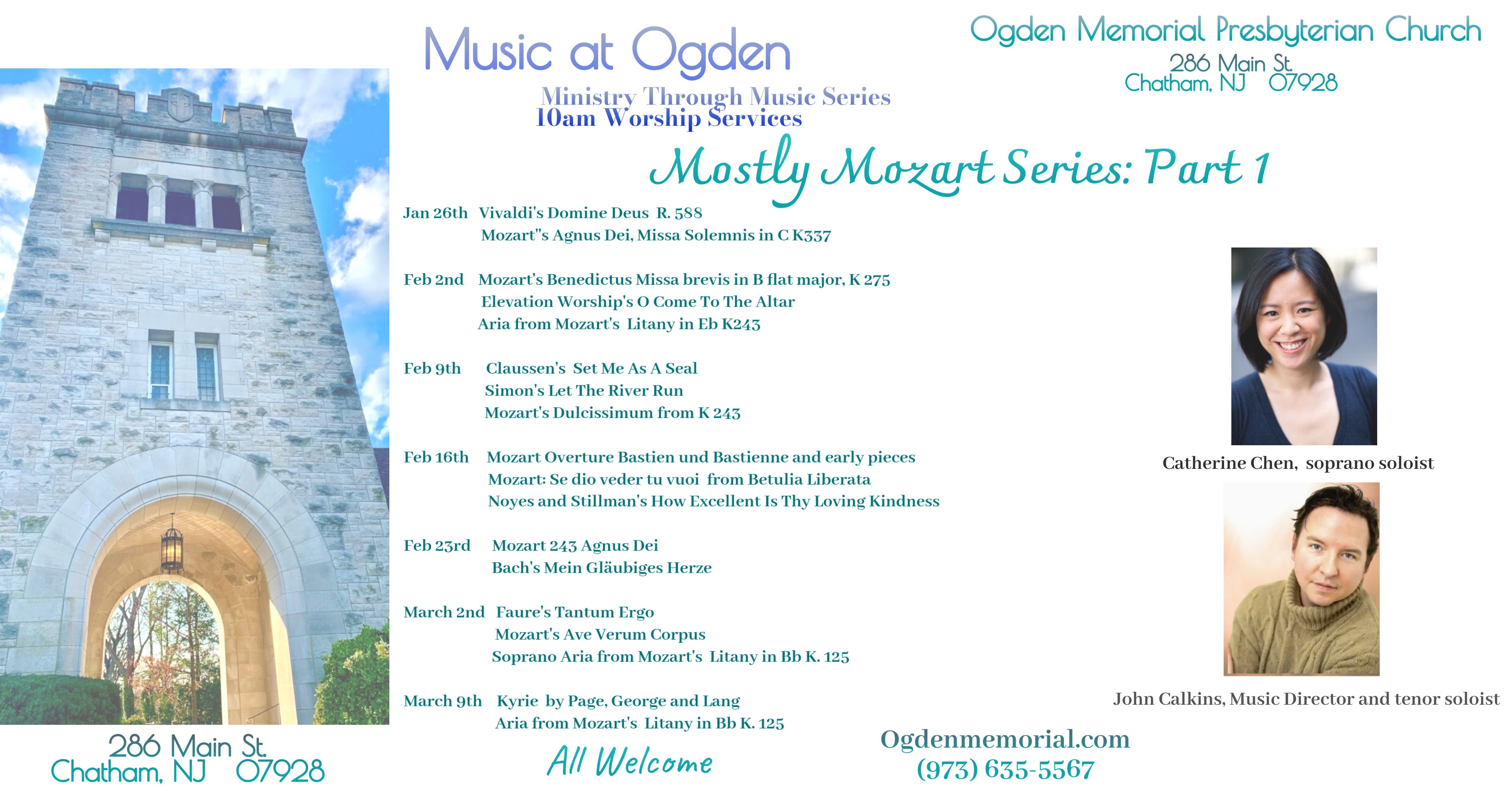 Feb 16 | Mostly Mozart Series | Chatham, NJ Patch