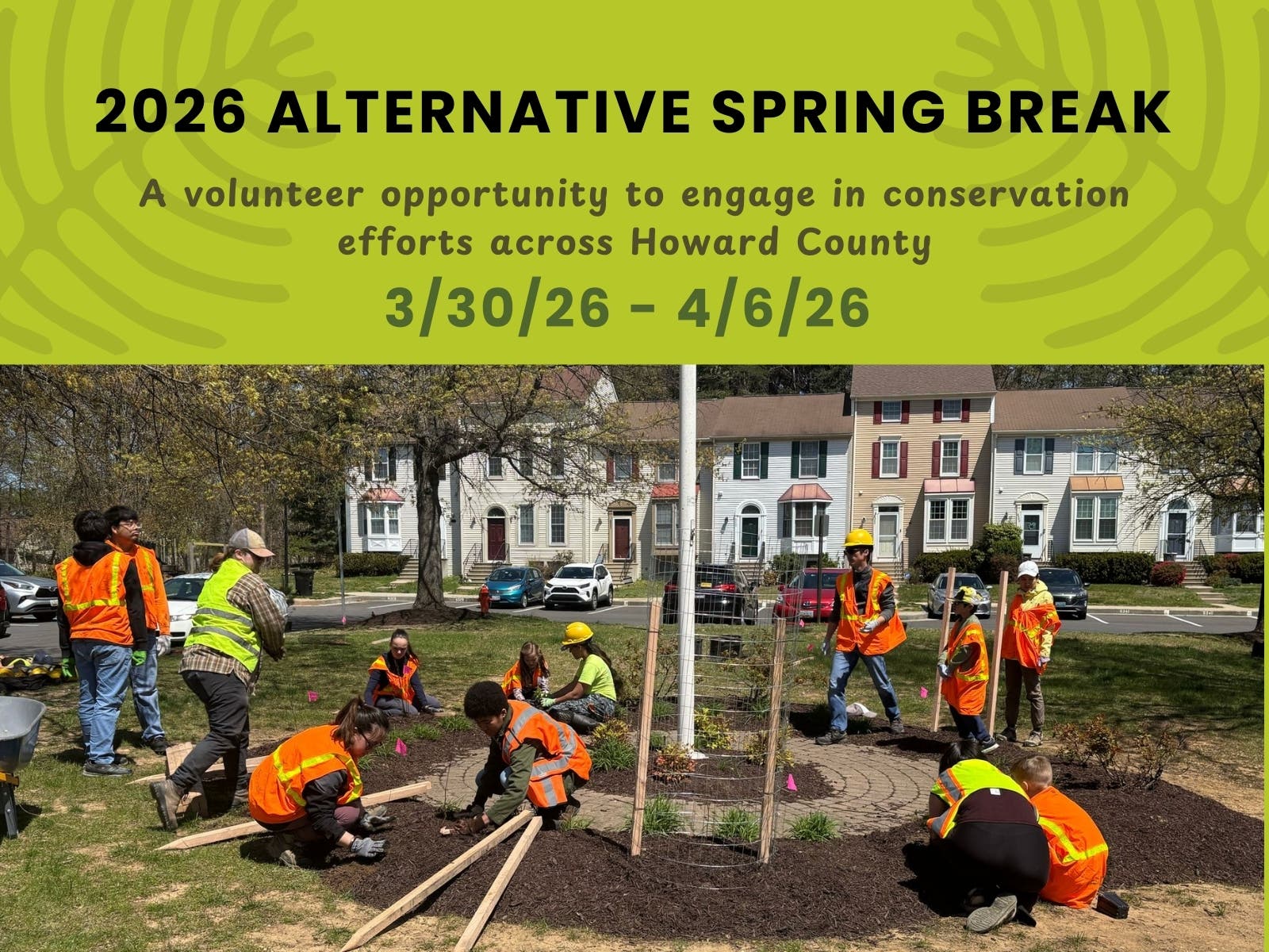 Mar 30 | Alternative Spring Break | Columbia, MD Patch