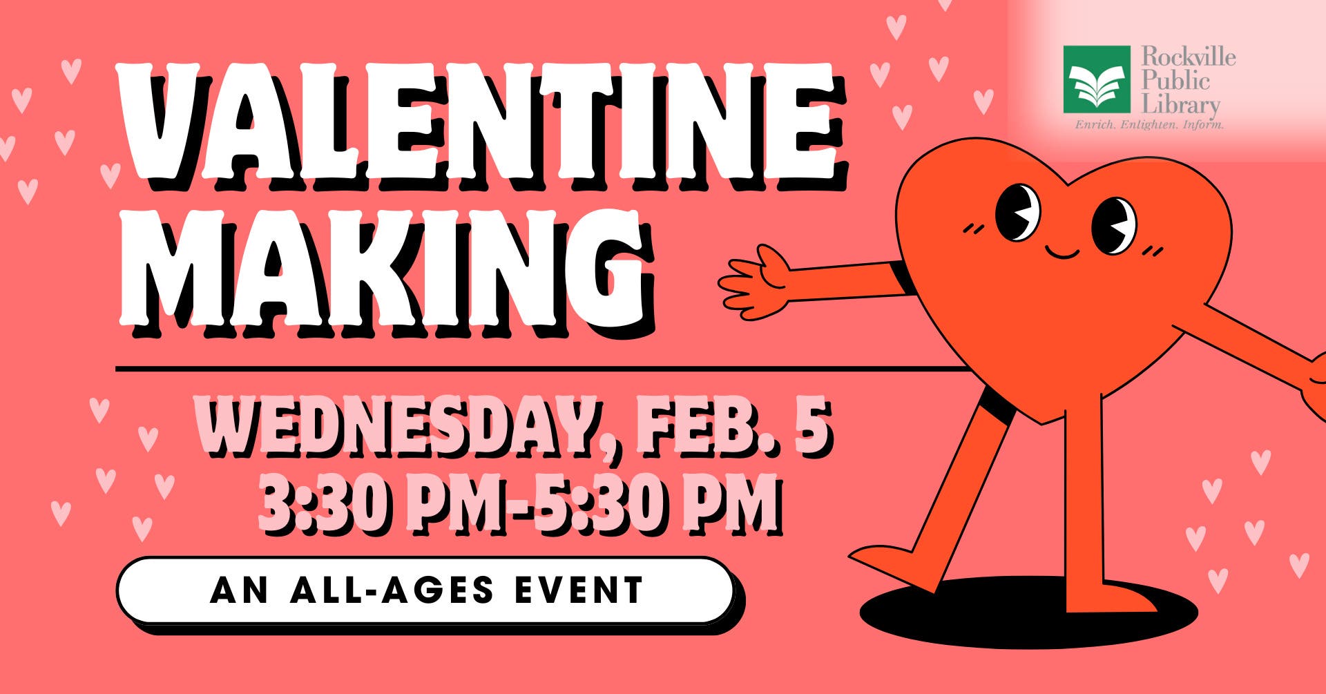 Feb 5 | Valentine Making: All-Ages | Vernon, CT Patch