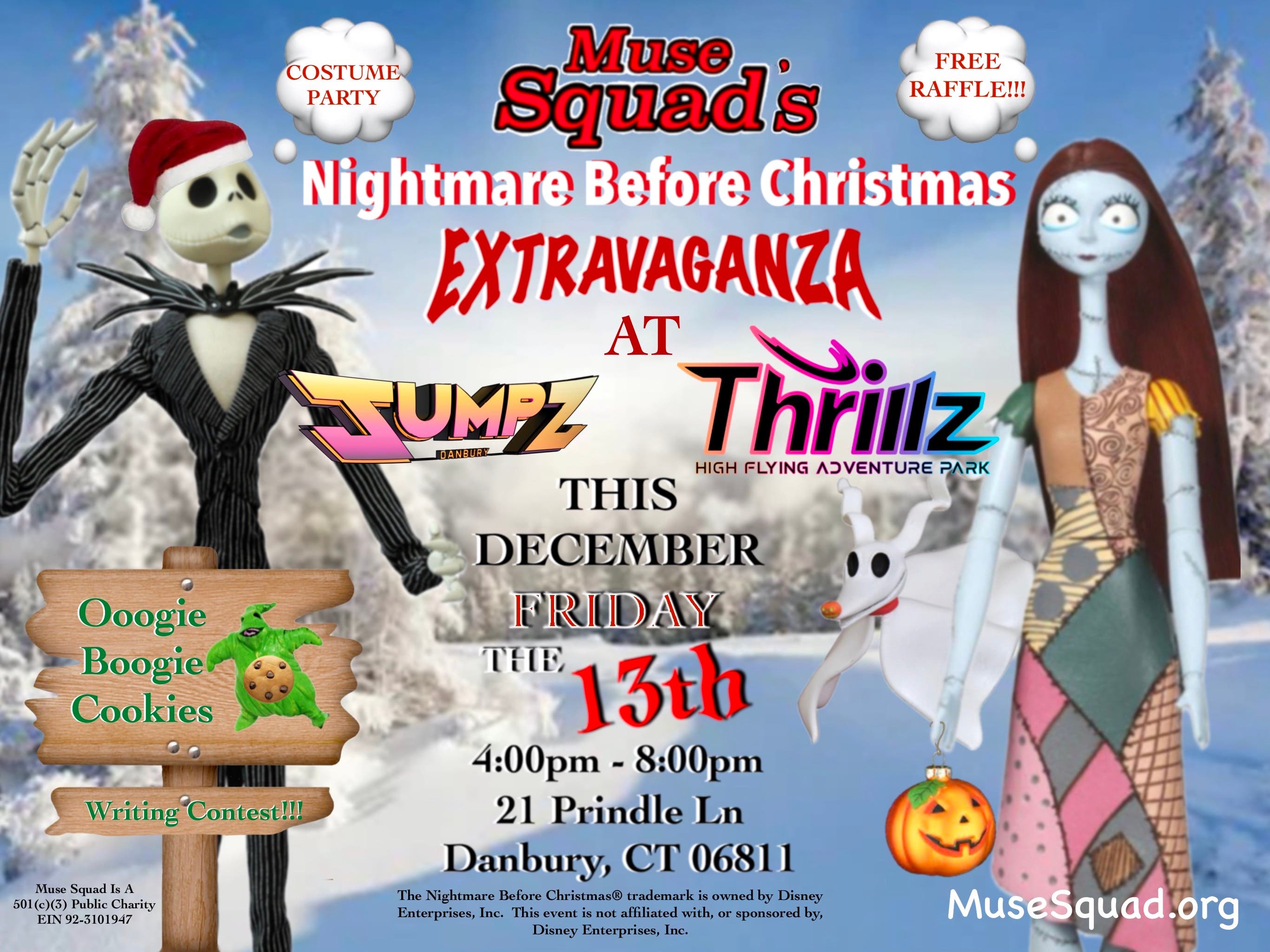 Dec 13 | Muse Squad's Nightmare Before Christmas Extravaganza ...