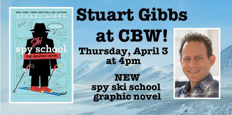 Apr 3 | NYT Bestselling Author Stuart Gibbs @ Children's Book World for ...