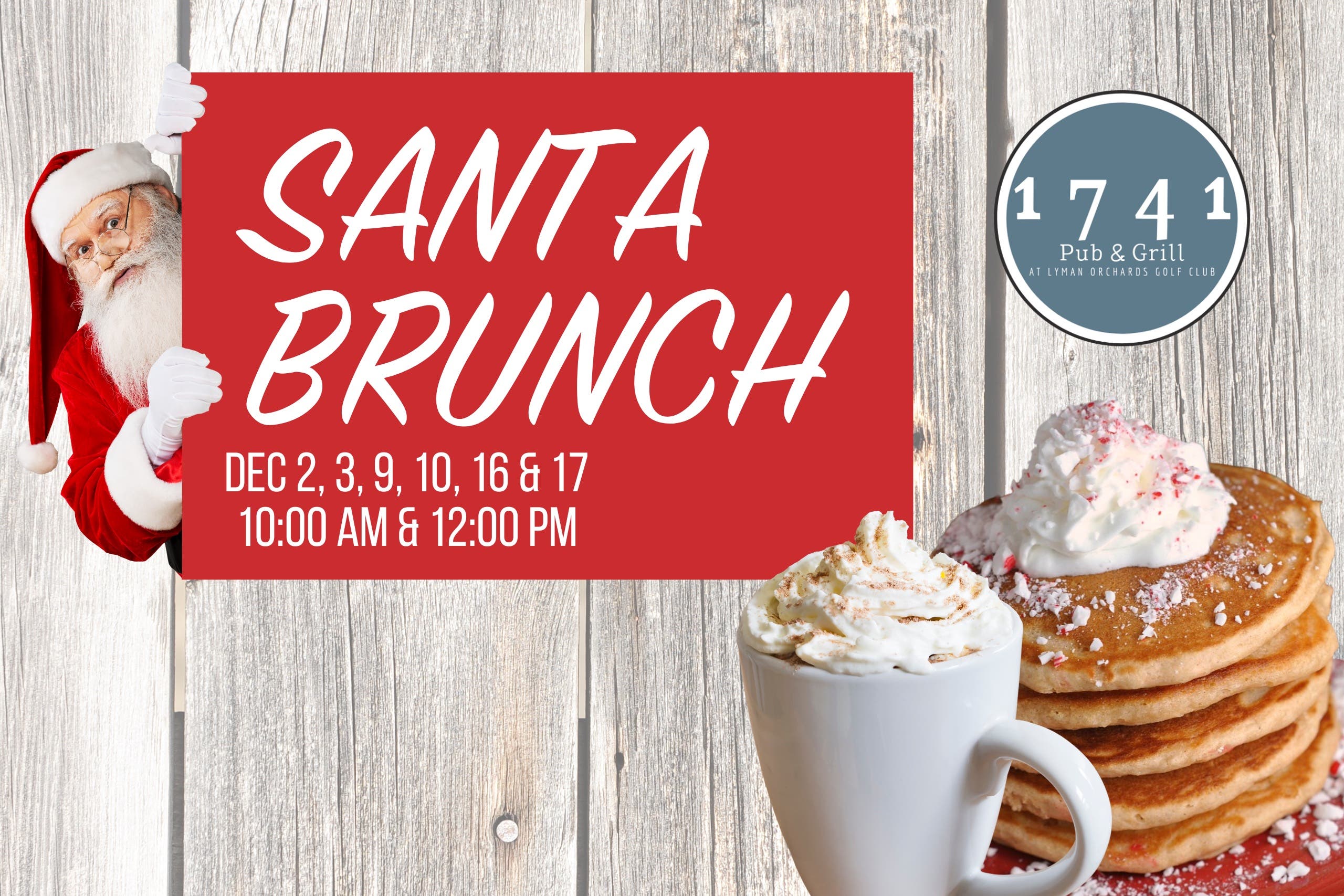 Dec 16 | Santa Brunch at 1741 Pub & Grill | Middletown, CT Patch