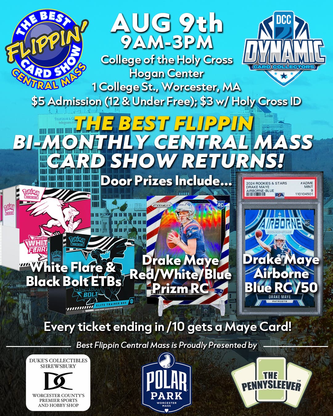 Aug 9 | The Best Flippin' Card Show Central Mass | Worcester, MA Patch