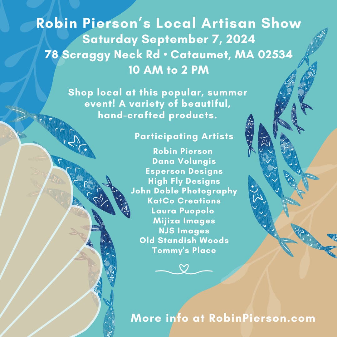 Sep 7 | Robin Pierson's September Local Artisans Show | Falmouth, MA Patch