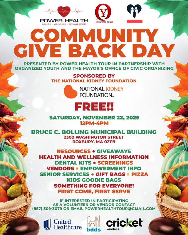 Nov 22 | Community Give Back Day | Boston, MA Patch