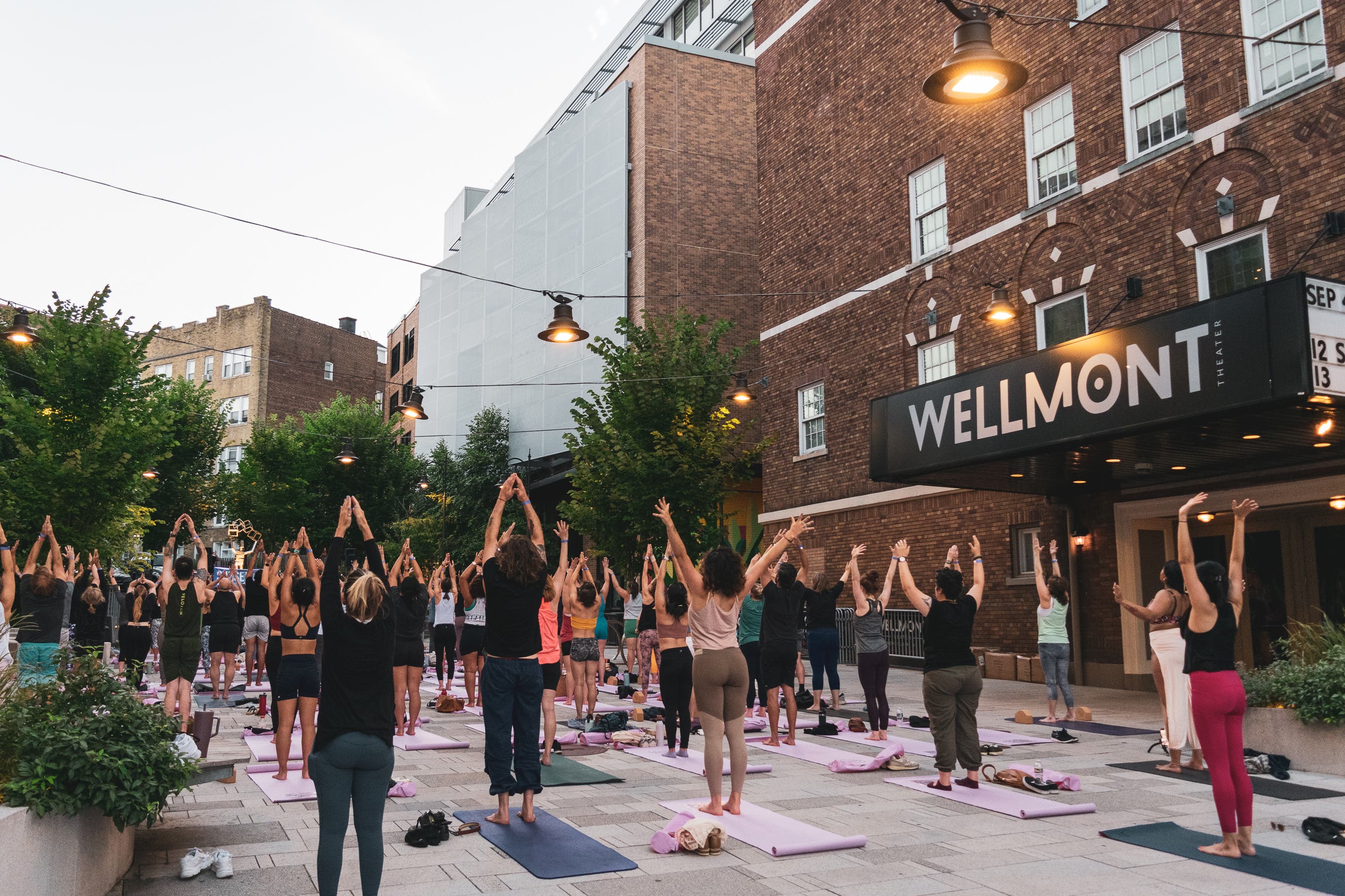 Aug 14 | SUNSET YOGA at The Wellmont Arts Plaza with Yoga Mechanics ...