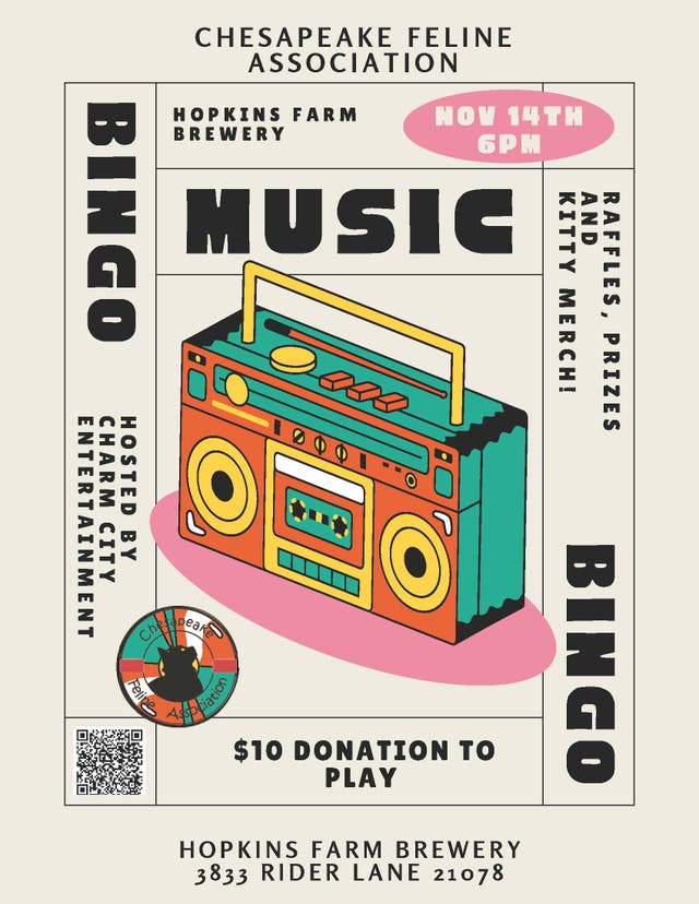 Nov 14 | Music Bingo | Havre de Grace, MD Patch