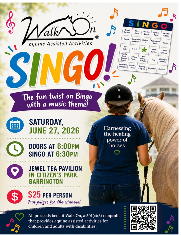 Jun 27 | Singo! with Walk On | Barrington, IL Patch
