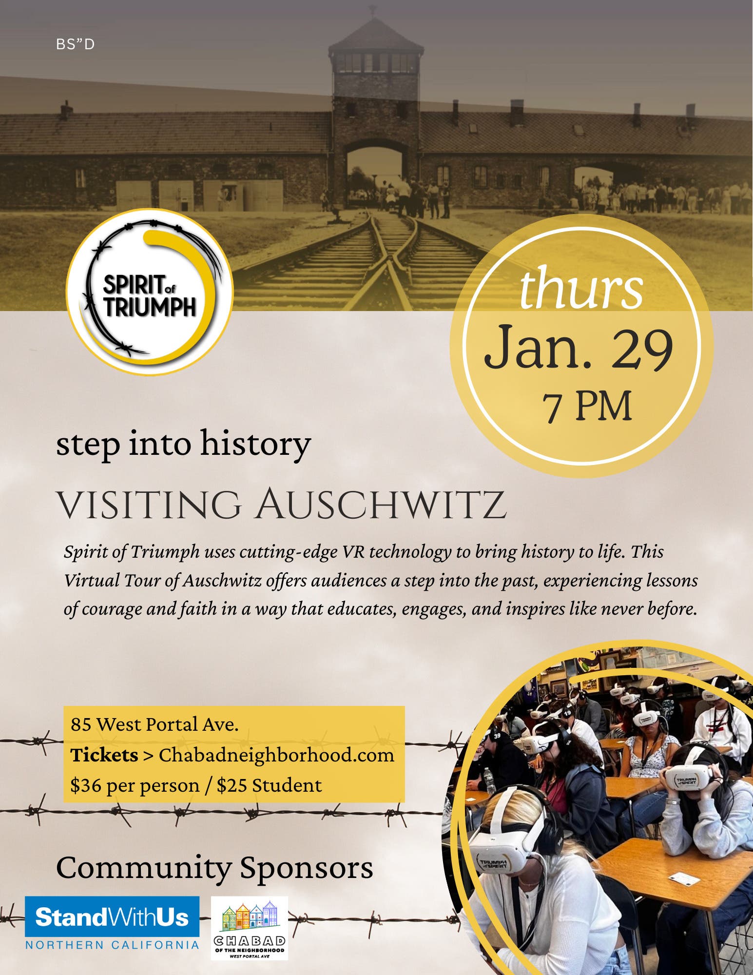 Jan 29 | step into history: visiting Auschwitz | San Francisco, CA Patch