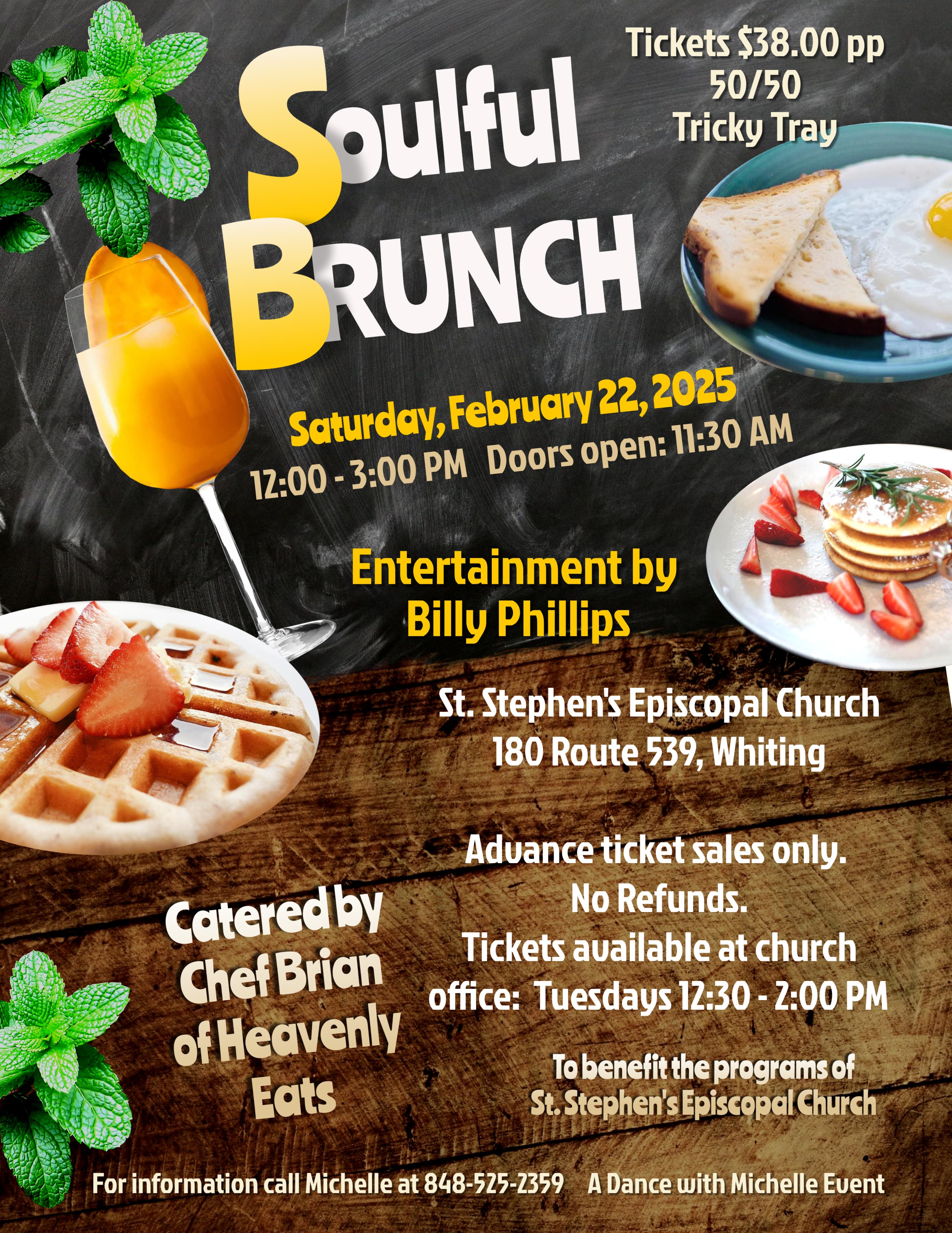 Feb 22 | Soulful Brunch | Manchester, NJ Patch