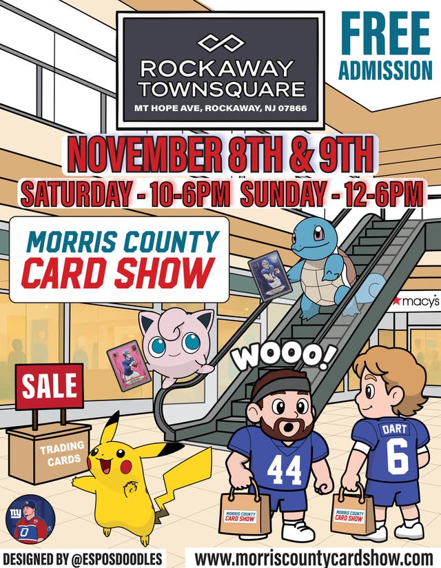 Nov 8 | Rockaway Mall Card Show! | Rockaway, NJ Patch