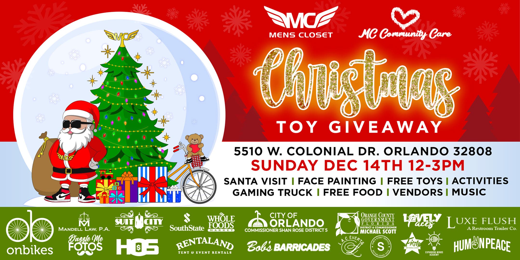 Dec 14 | MC Community Care Christmas Toy Giveaway | Orlando, FL Patch