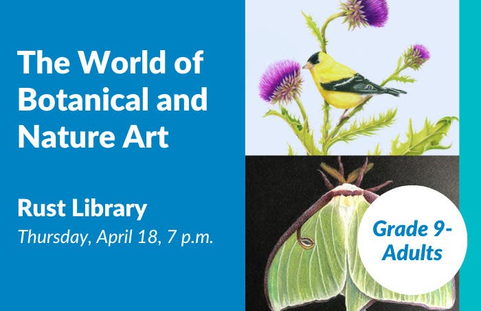 Apr 18 | The World of Botanical and Nature Art | Leesburg, VA Patch