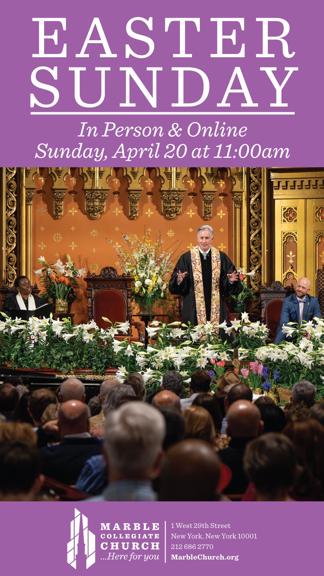 Apr 20 | Celebrate Easter Sunday at Marble Church | New York City, NY Patch