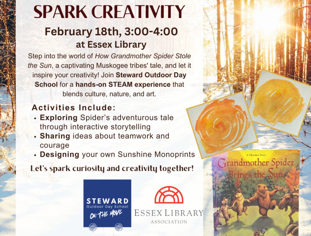 Feb 18 | A Sunny Tale with Steward Outdoor Day School | Essex, CT Patch