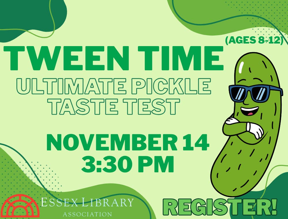 Nov 14 | Tween Time: Ultimate Pickle Taste Test | Essex, CT Patch