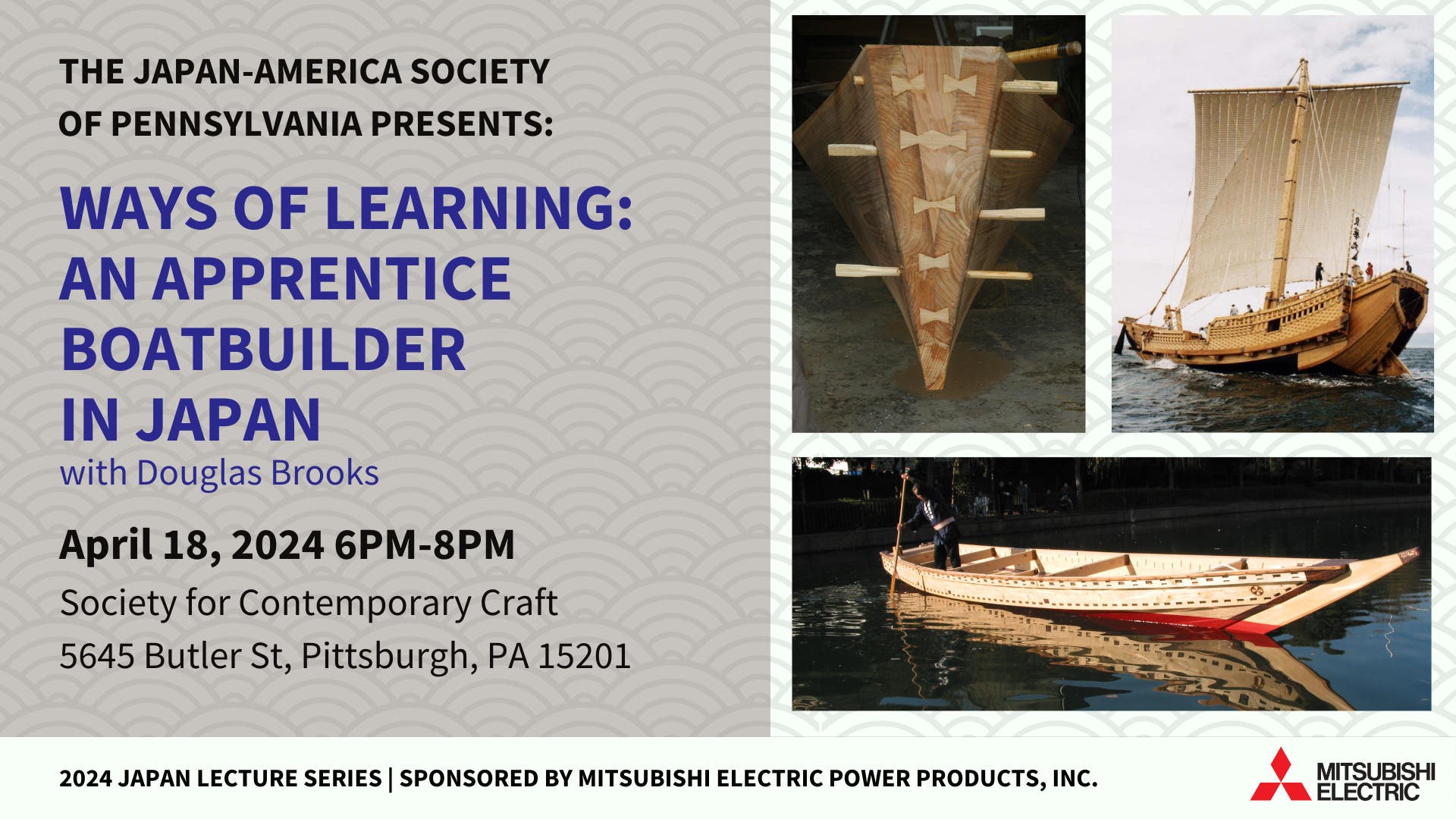 Apr 18 | 2024 Japan Lecture Series – Ways of Learning: An Apprentice ...