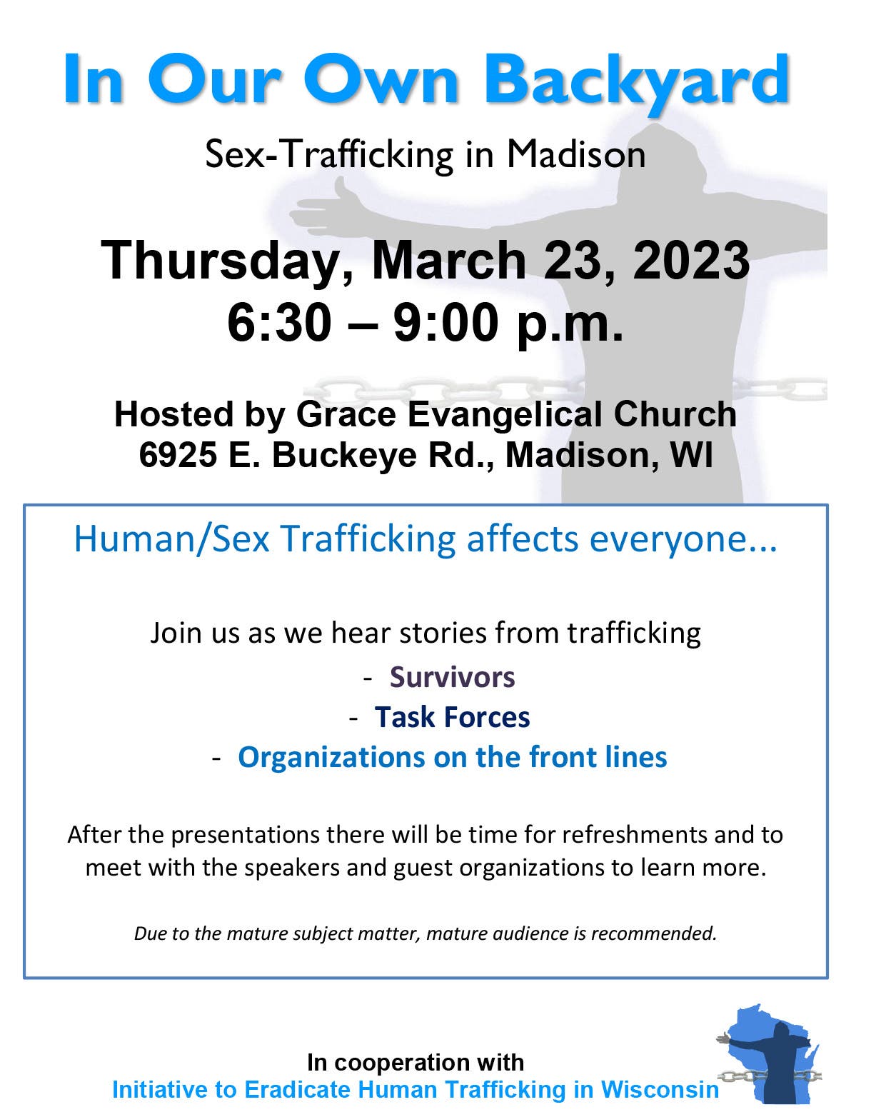 Mar 23 Human Sex Trafficking In Our Own Backyard Madison Wi Patch