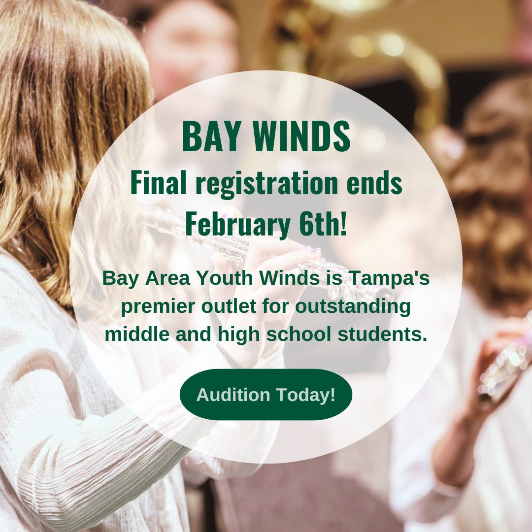 Feb 6 | Bay Winds Youth Ensemble | Carrollwood, FL Patch
