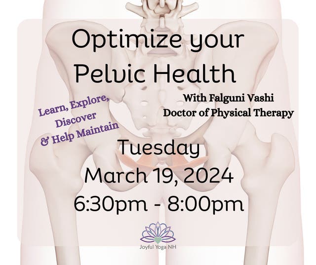 Mar 19 | Optimize your Pelvic Floor Health | Merrimack, NH Patch
