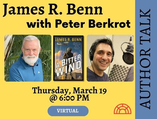 Mar 19 | Book Talk with Author James R. Benn and Audiobook Narrator ...