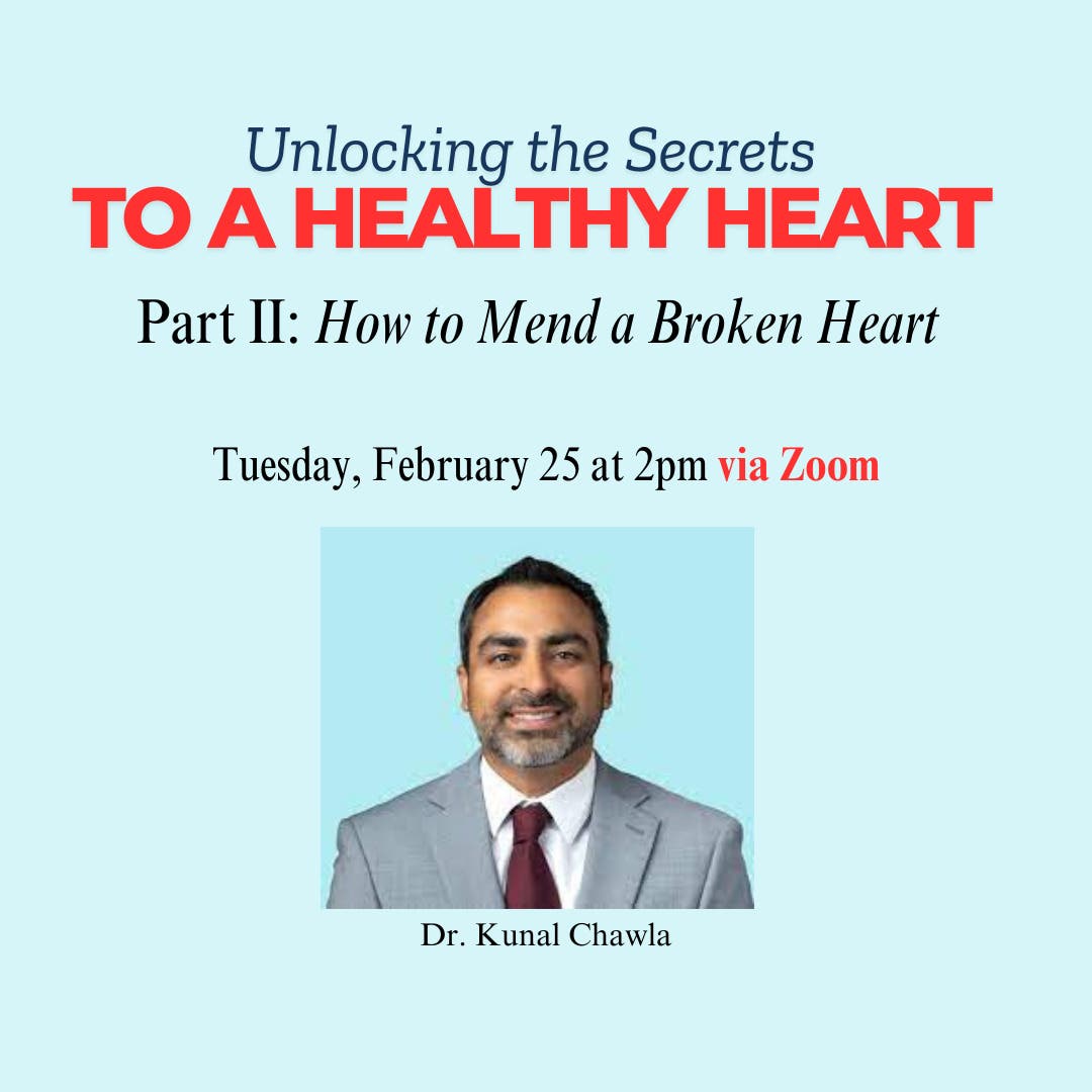 Feb 25 | Unlocking the Secrets to a Healthy Heart: How to Mend a Broken ...