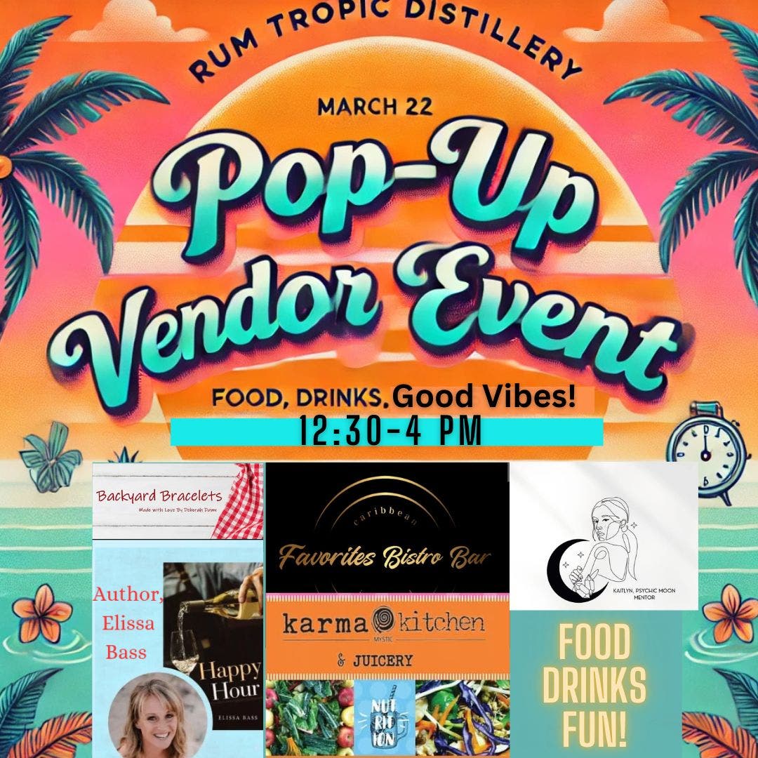 Mar 22 | Rum Tropic Distillery’s Pop-Up Vendor Event | Stonington, CT Patch