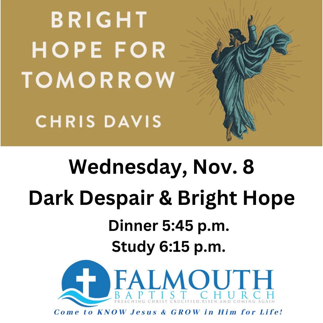 Nov 8 | Bright Hope for Tomorrow | Falmouth, MA Patch