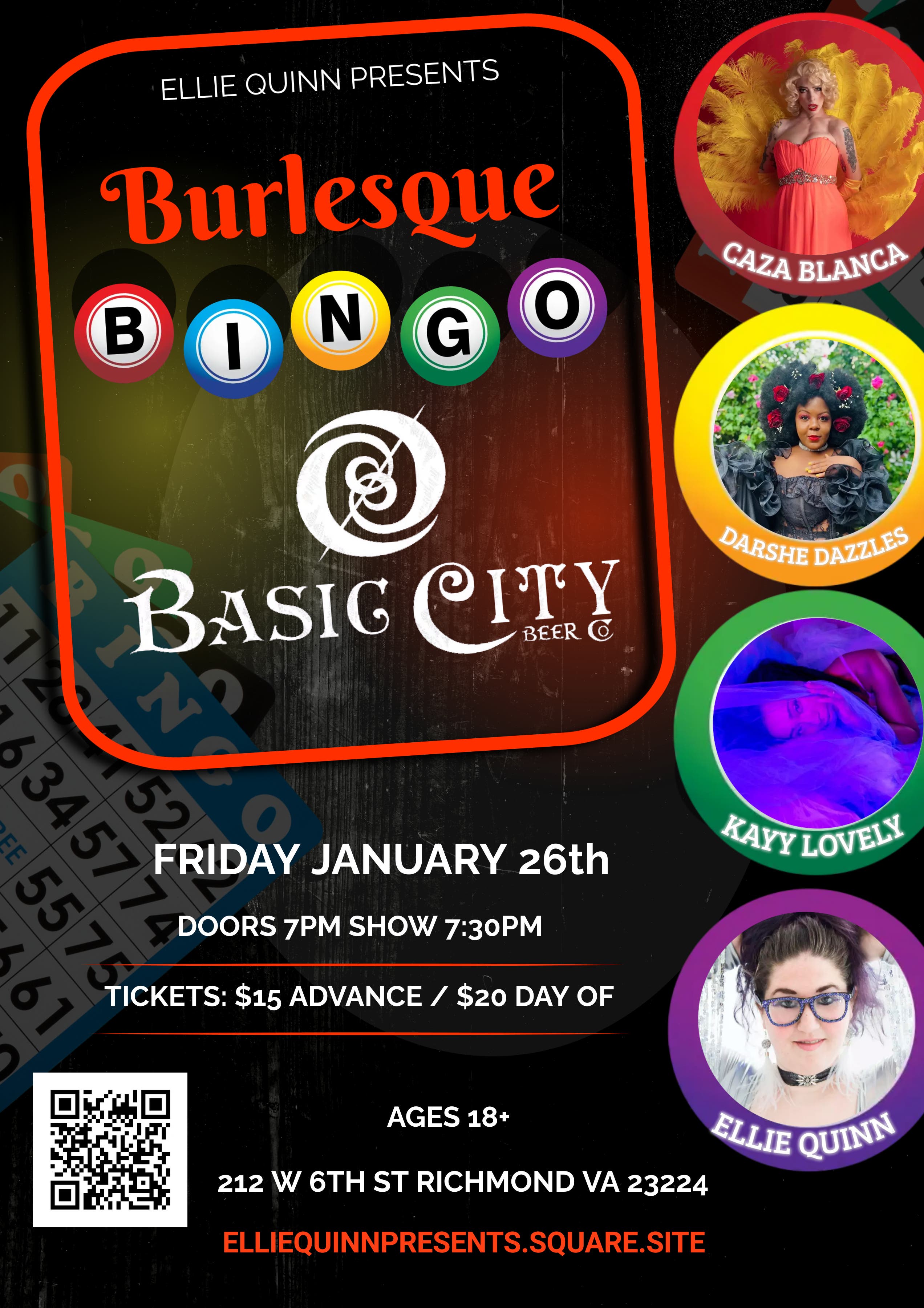 Jan 26 | RVA Burlesque Bingo | Richmond, VA Patch