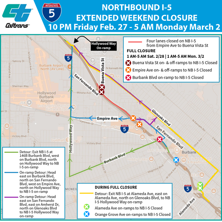 Weekend-Long Closure Of Major LA County Freeway Begins Friday | Los ...