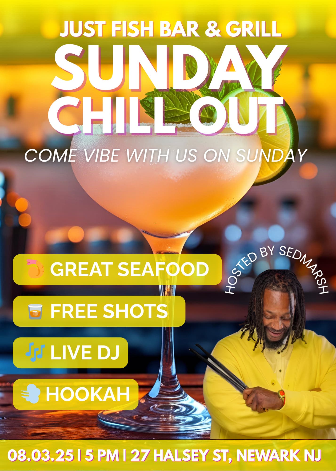Aug 4 | Sunday Chill Out | Newark, NJ Patch