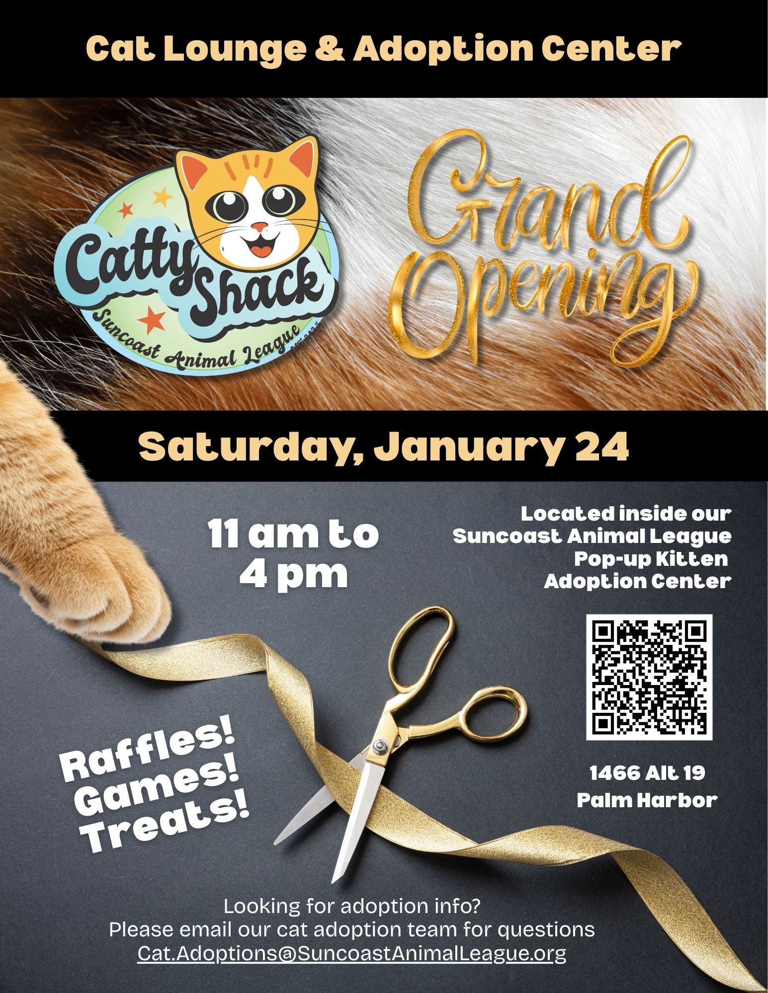 Jan 24 | Catty Shack Grand Opening! | Palm Harbor, FL Patch