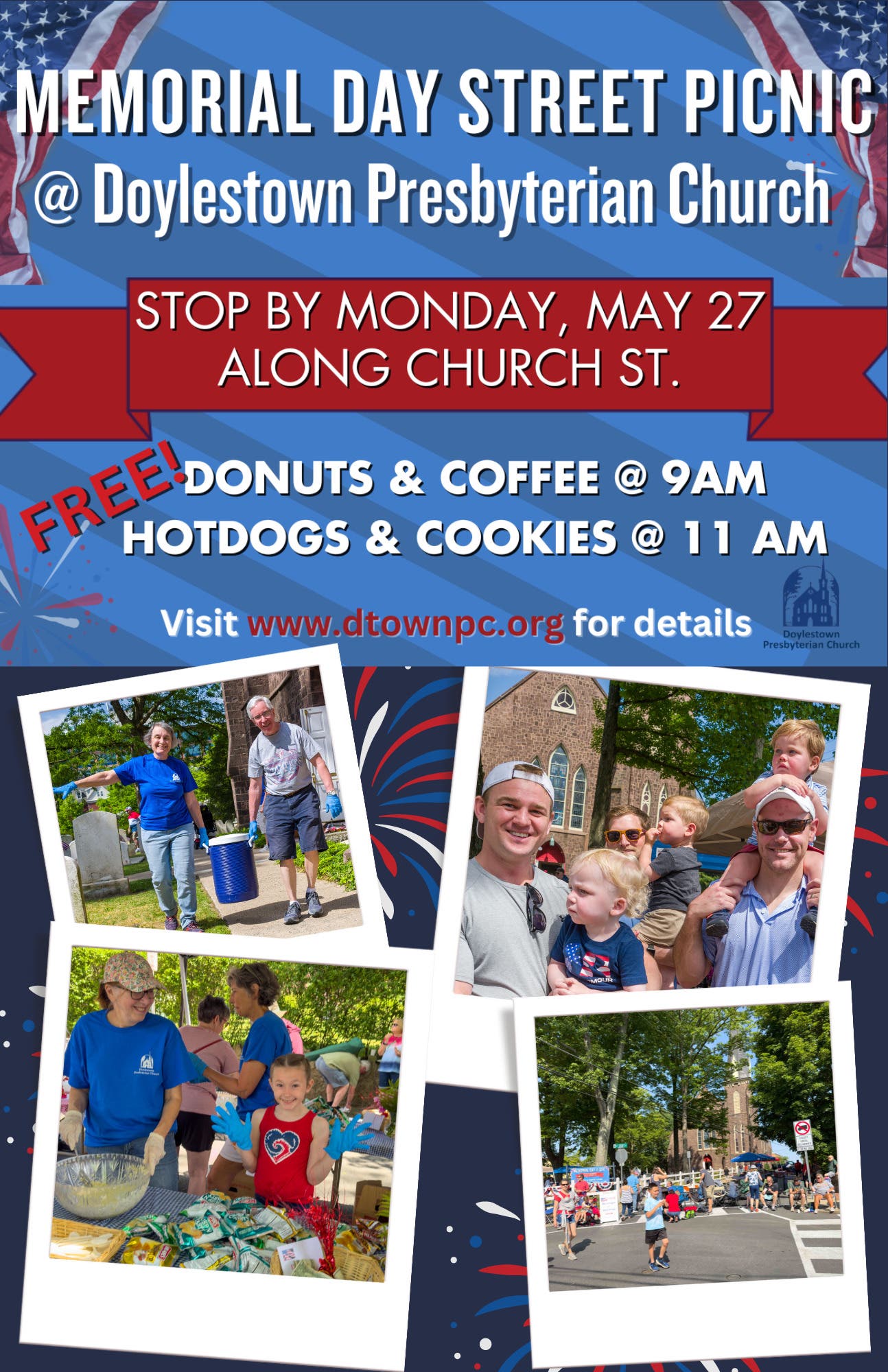 May 27 | Memorial Day Street Picnic | Doylestown, PA Patch